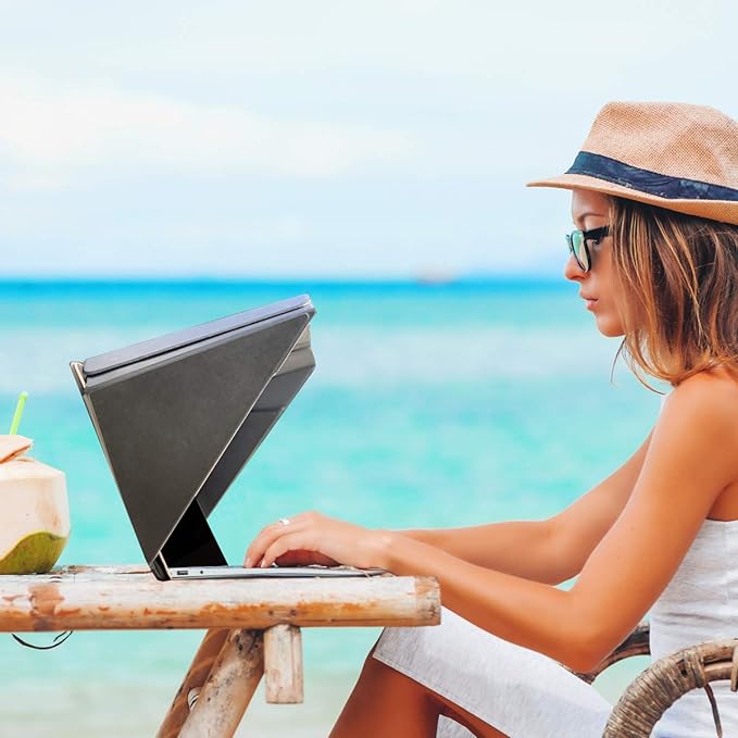 Beat the glare and make the most of summer with a laptop sunshade ...